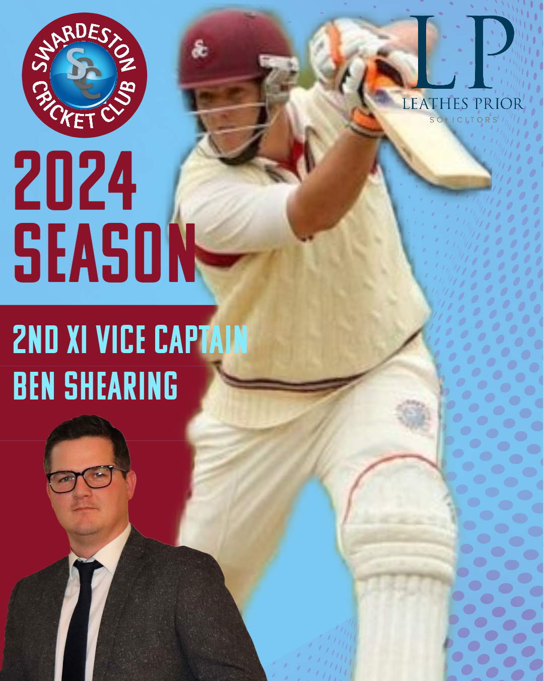 Captains announced for 2024 season - Swardeston Cricket Club