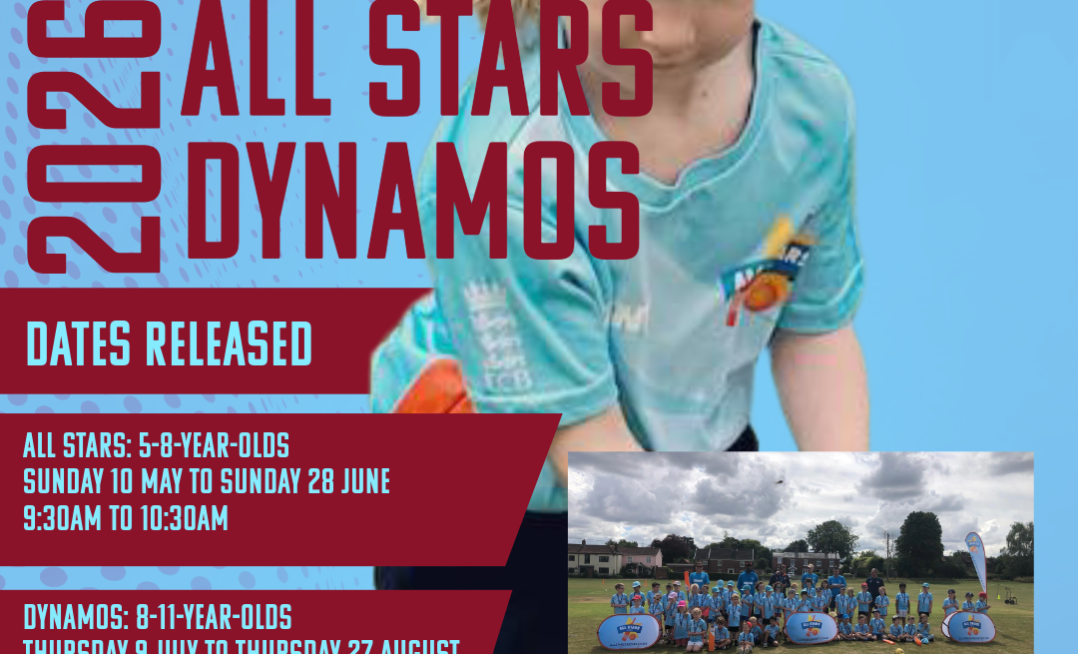 All Stars and Dynamos for 2026 - Swardeston Cricket Club
